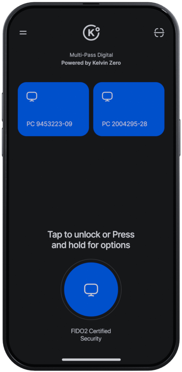 Passwordless** - Kelvin Zero